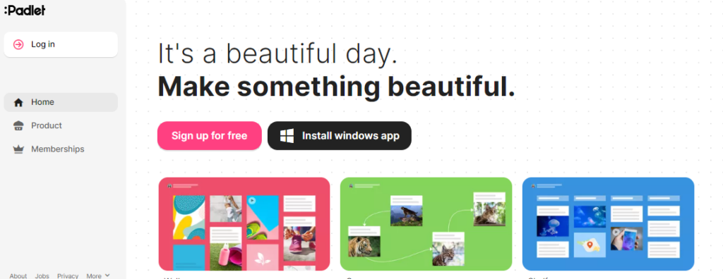 Use of Padlet » InterMedia Project